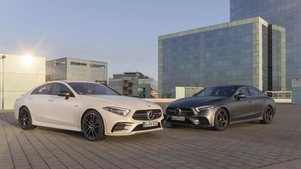 Mercedes-Benz CLS Coupé: duha ka bag-ong makina alang sa Spain