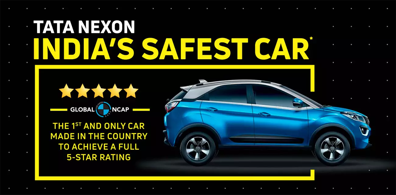 Tata Nexon: સુરક્ષા માટે ફાઈવ સ્ટાર મેળવનારી પ્રથમ ભારતીય કાર