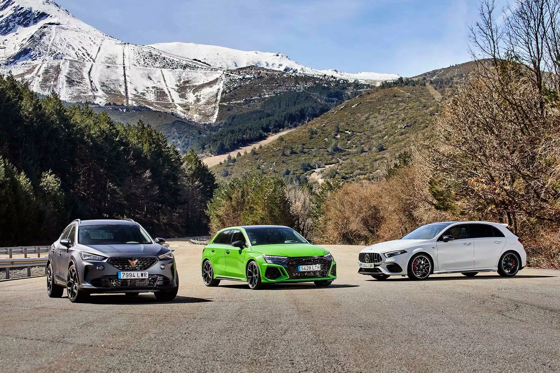 Cupra Formentor VZ5 vs. Audi RS3 vs. Mercedes-AMG A 45 S