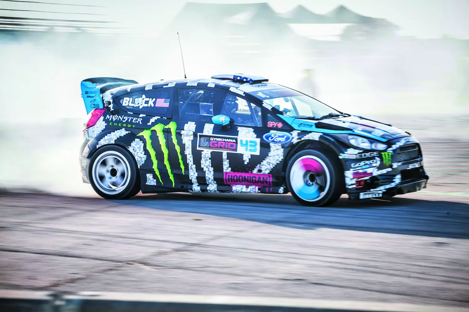 Ken Block ṣe idanwo Ford Fiesta ST RX43 rẹ