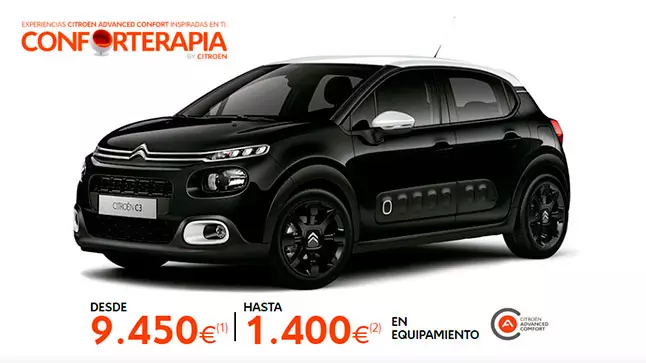 ھاڻي توھان وٽ آھي Citroën C3 لاءِ 9,450 يورو