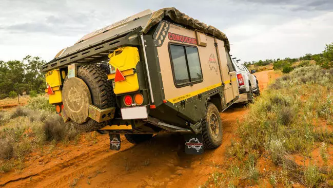 Conqueror Australian, de taaiste off-road caravan trailers