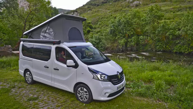 MasQueCamper Van, жашоо үчүн Renault Trafic