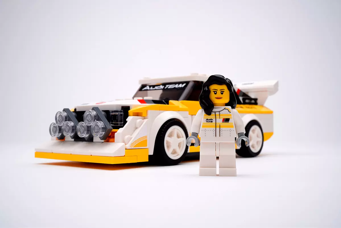 Audi en LEGO bring hulde aan die legendariese Franse bestuurder Michèle Mouton