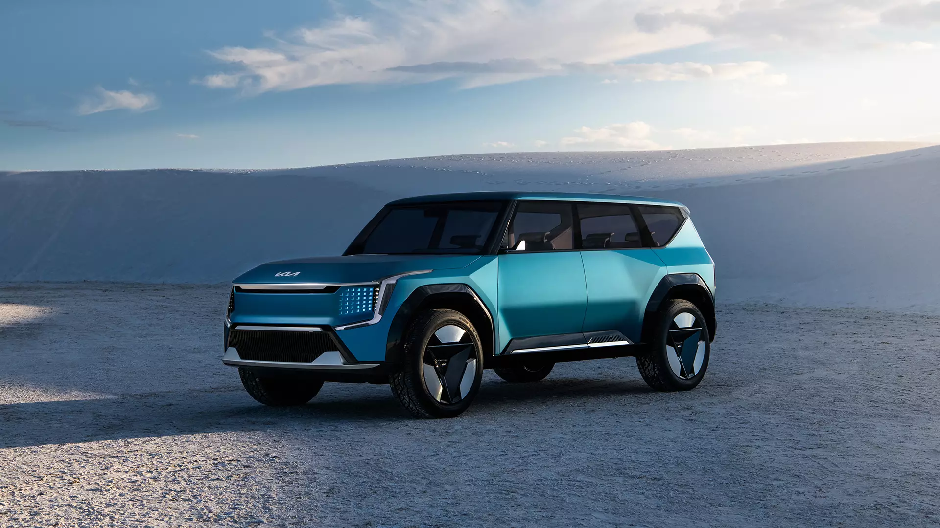 Este é o Kia Concept EV9 que chega à Espanha em 2023