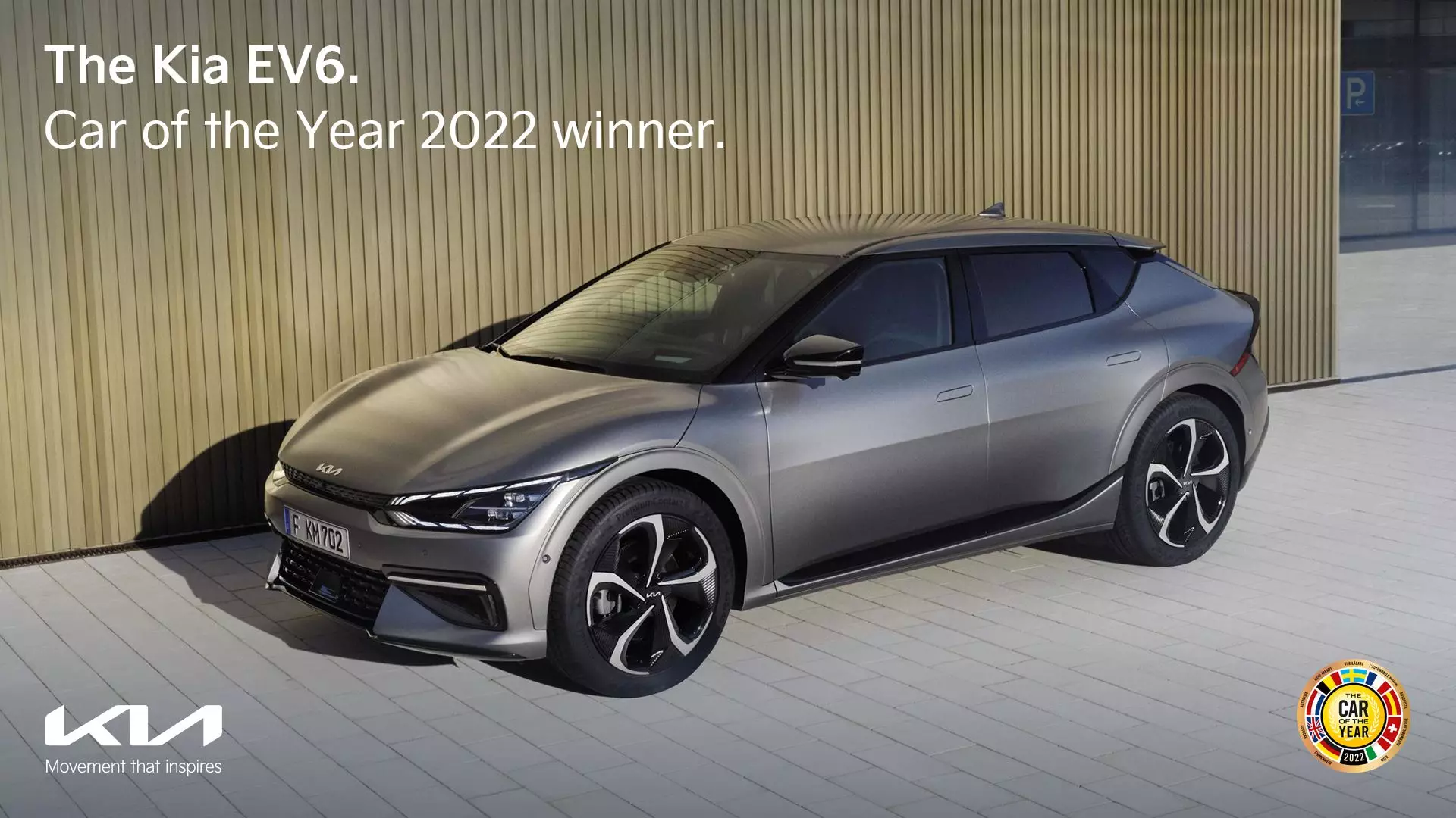 O novo Kia EV6 foi nomeado Coche Europeo do Ano 2022