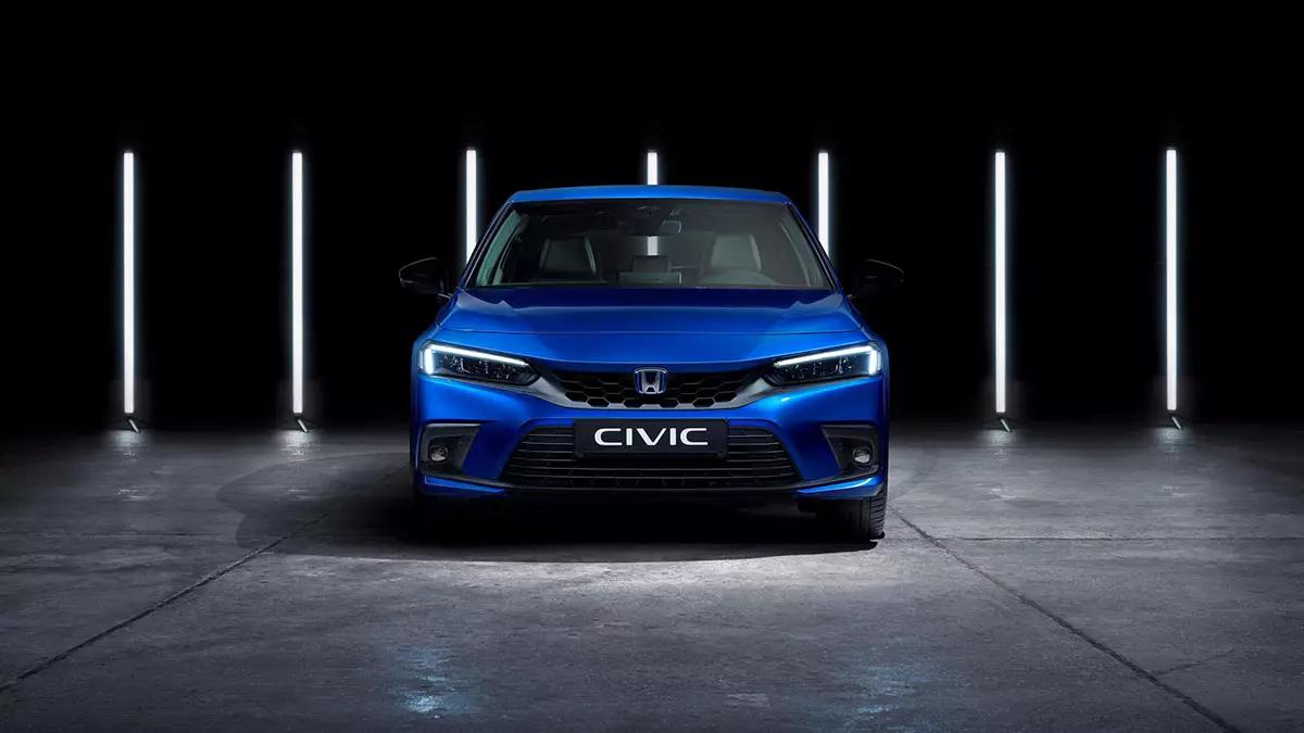 Honda presenta o novo Civic e:HEV 2022