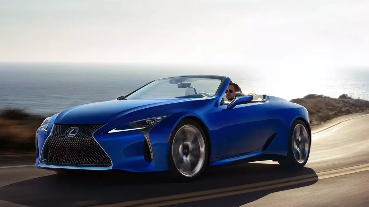 Lexus LC Cabrio 2020: conversível de luxo com motor V8