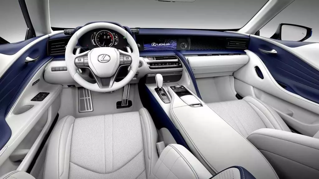 Interior Lexus LC 500 Cabriolet