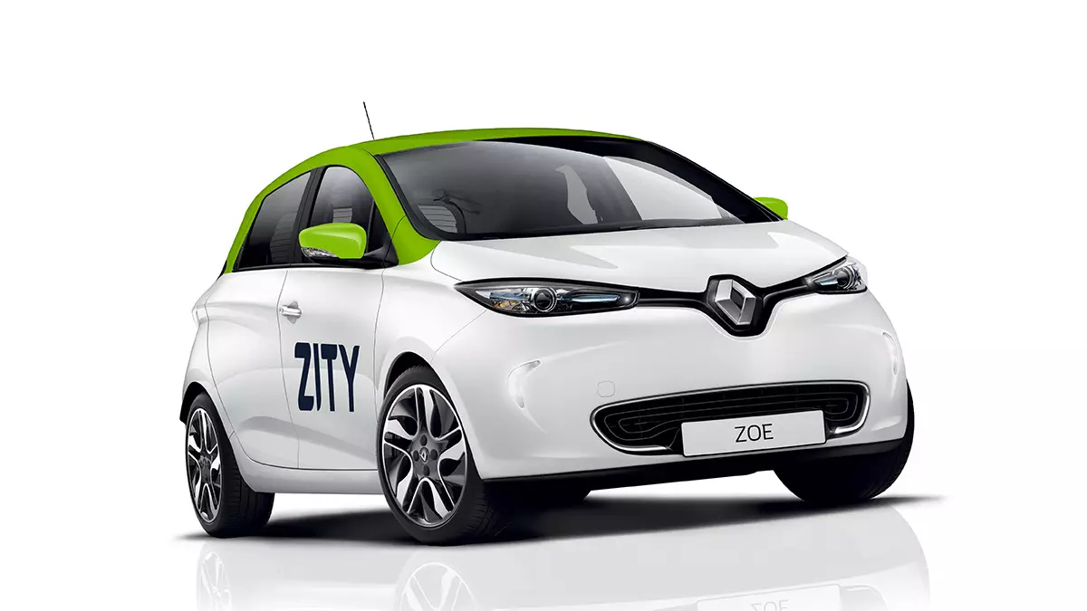 renault zoe קאַרשאַרינג זיטי