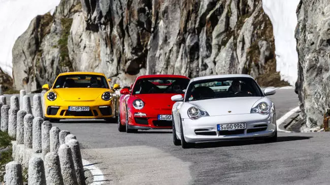 Porsche 911 GT3 හි 20 වන සංවත්සරය