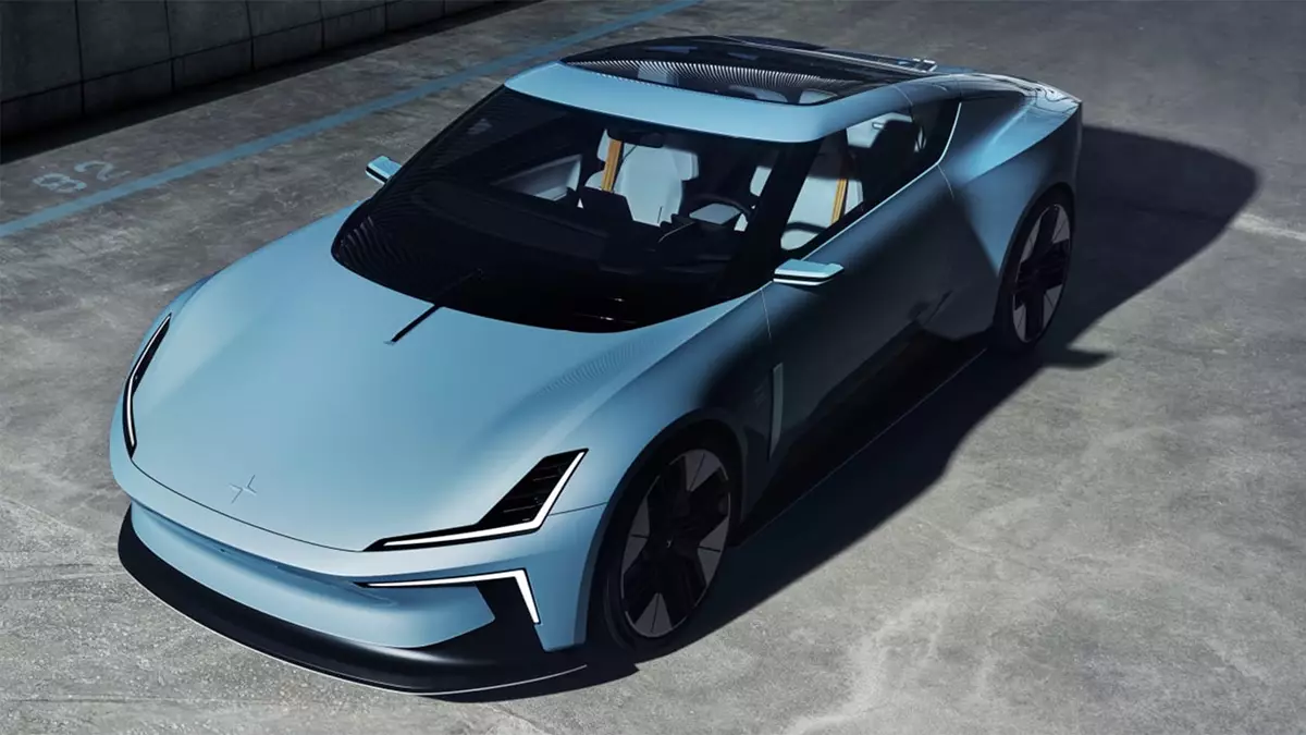 Polestar O2 Concept: elektrický roadster s nahrávacím dronom v cene