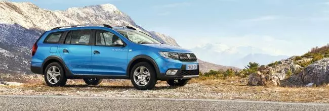 Dacia Logan MCV Stepway. բաճկոն տարբերակը տուրբո շարժիչով 9215 եվրոյով: