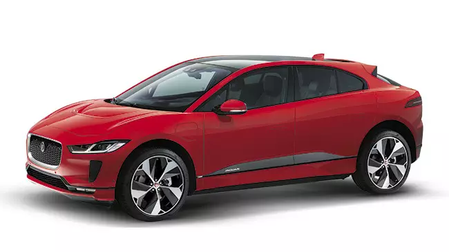 Электрычны пазадарожнік Jaguar I-Pace