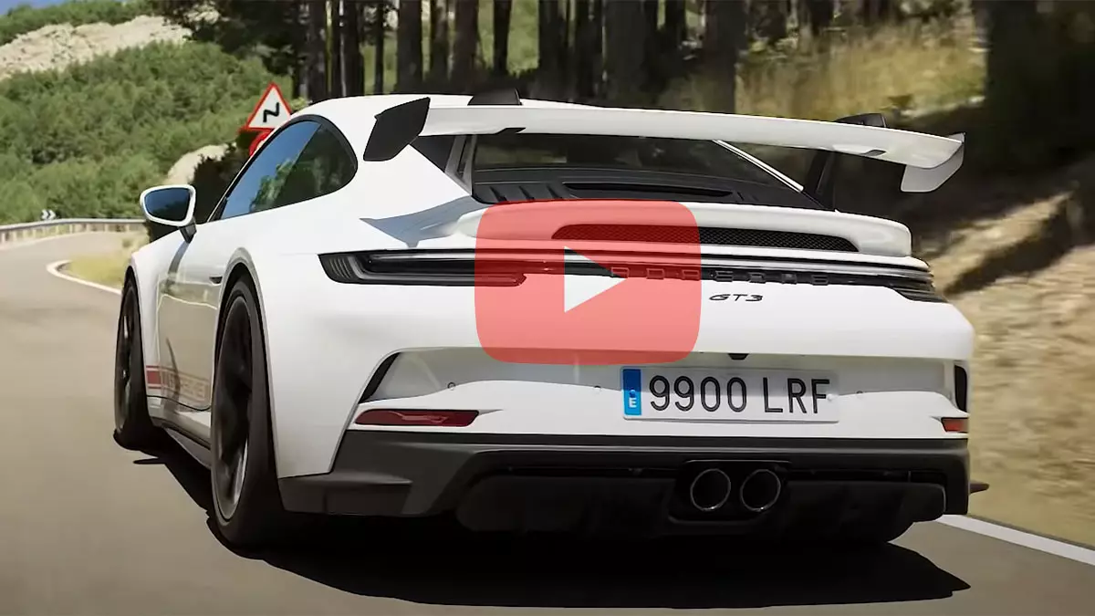 Video Porsche 911 GT3 2022: un'auto sportiva esemplare