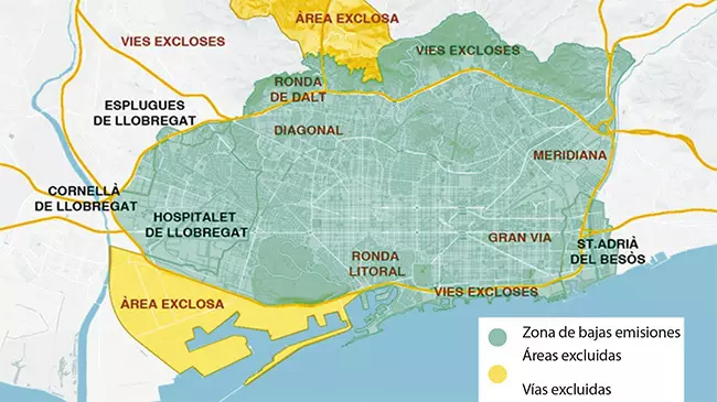 mappa ta' barċellona 1 1