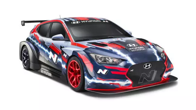 Hyundai Veloster N ETCR: sy eerste 100% elektriese kompetisievoertuig