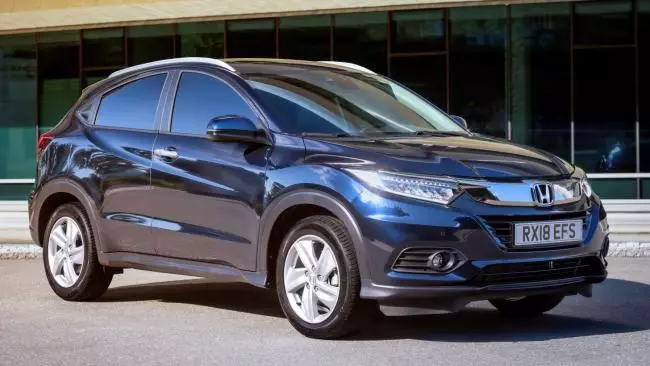 Honda HR-V 2019: signifa plibonigo en kraŝtestoj