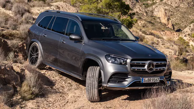 Mercedes GLS жол талғамайтын көлігі