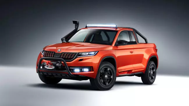 Skoda Mountiaq: il Kodiaq diventa un pick up