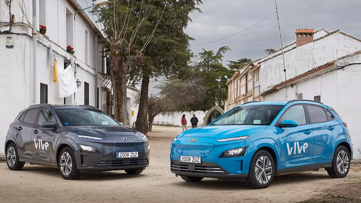 Hyundai imasankha tawuni yaying'ono kwambiri ku Spain kuti itumize 'VIVe', ntchito yake yatsopano yogawana magalimoto akumidzi