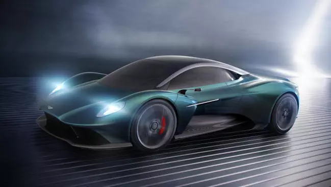 Aston Martin Vanquish Vision Concept: this is the brand's first mid-engine series supercar