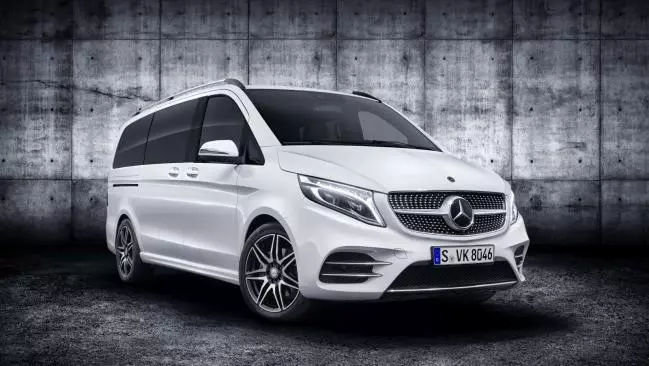 Mercedes V-Class 2019၊ ပရီမီယံမီနီဗန်ကို သက်တမ်းတိုးထားသည်။