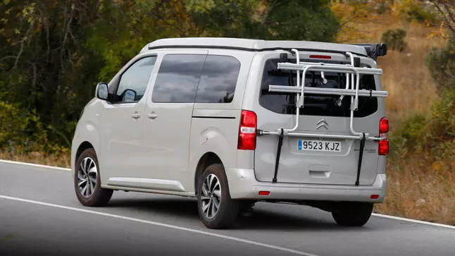 citroen spacetourer tinkervan පසුපස