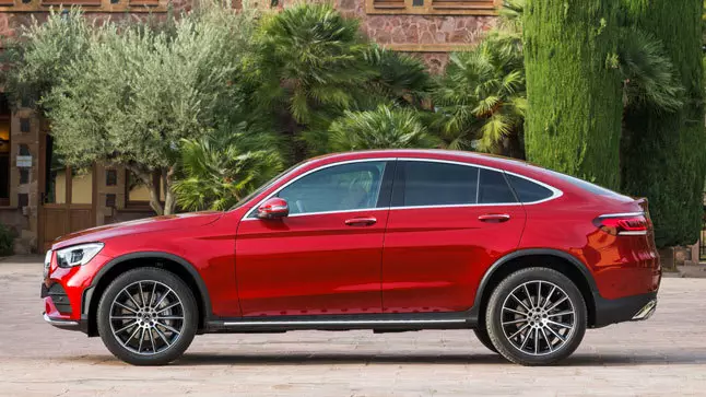 Mercedes GLC Coupe Side