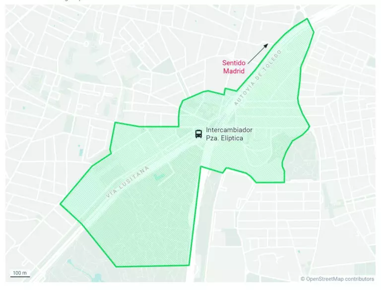 low emissions zone သည် square elliptical ဖြစ်သည်။