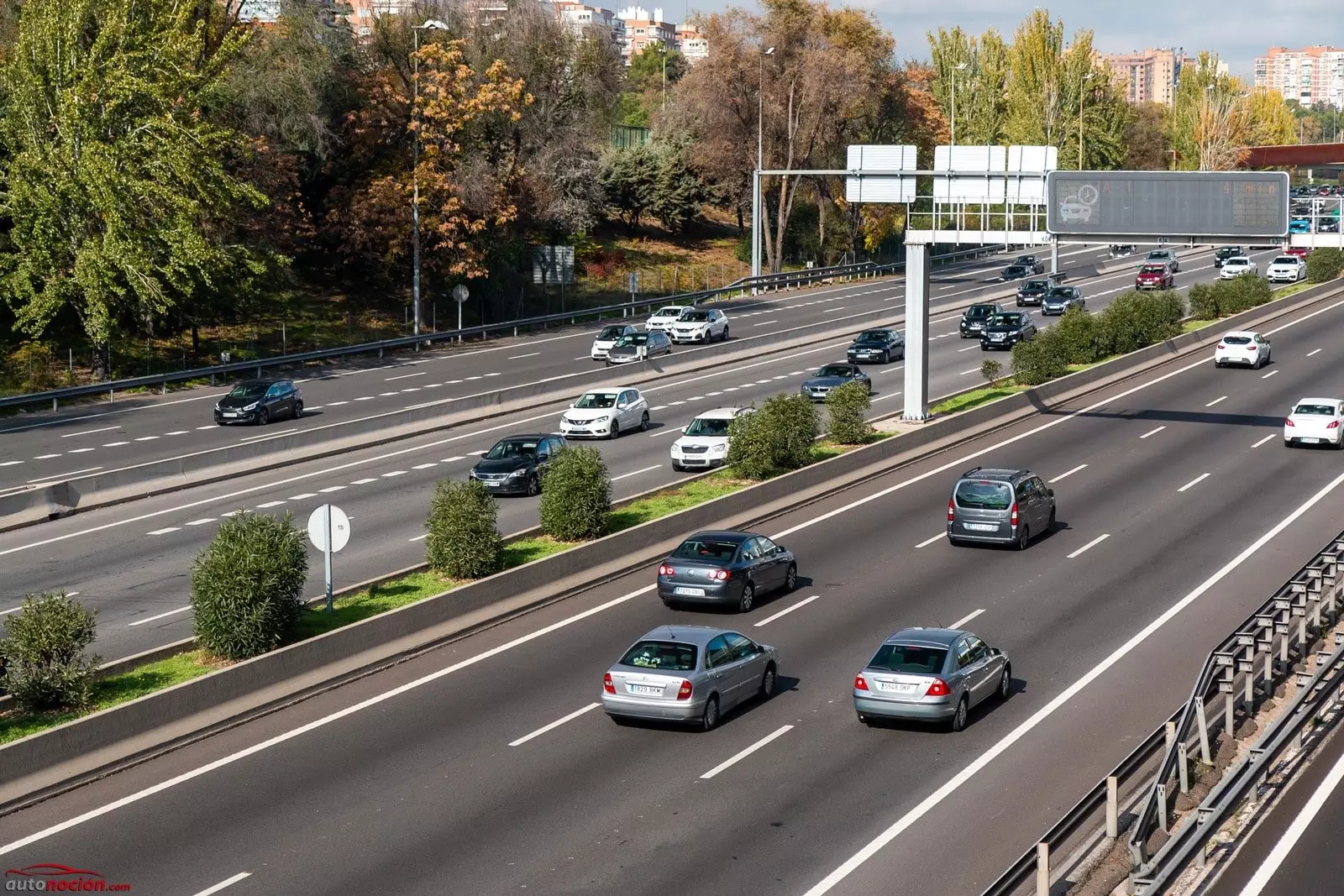 trafiko murrizketak M-30 Madril