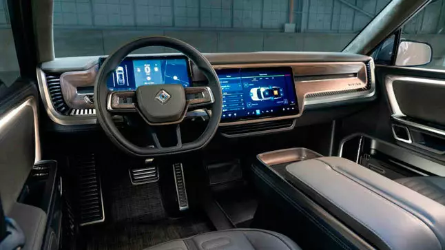 Rivian interior