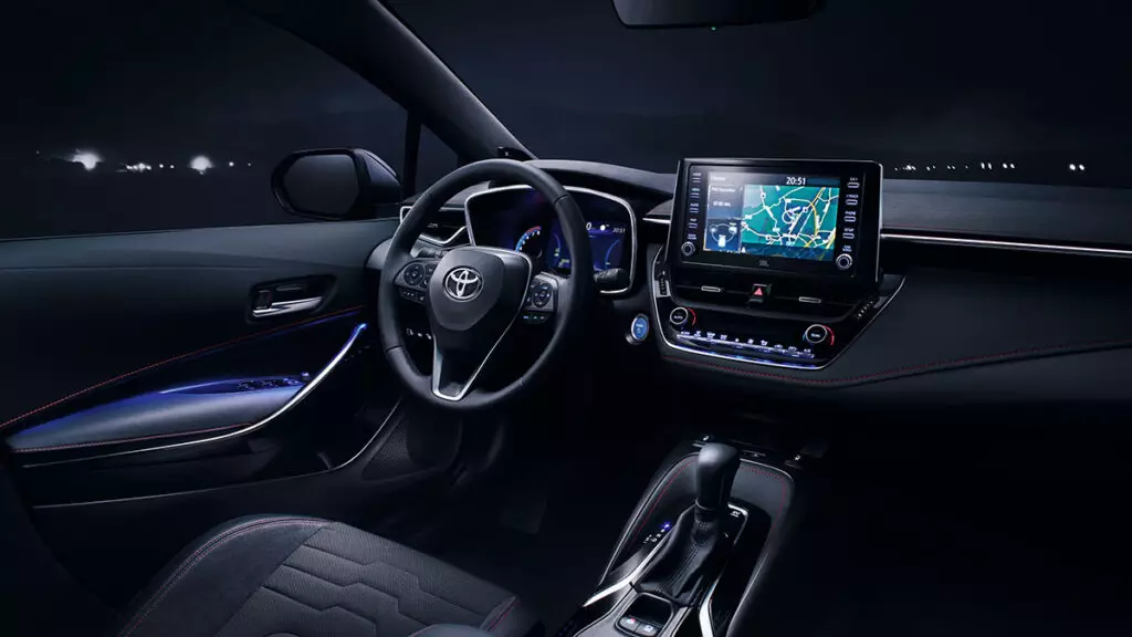 Toyota Corolla Hybrid interior