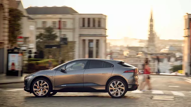 Jaguar I-Pace Лондон Брюссель