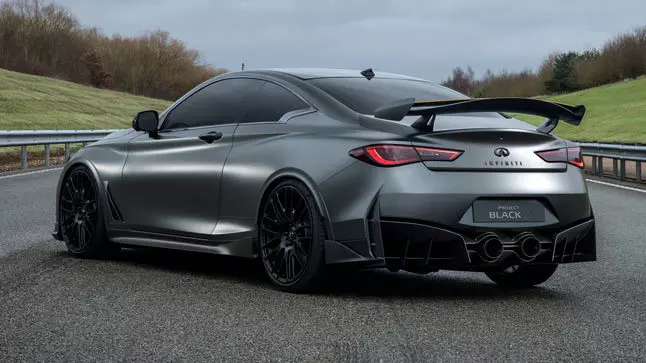 ຫລັງ Infiniti Project Black S