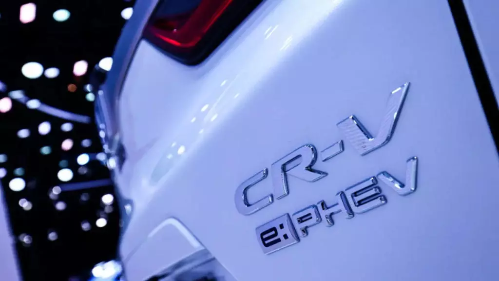 Plug-in hybrid Honda CR-V