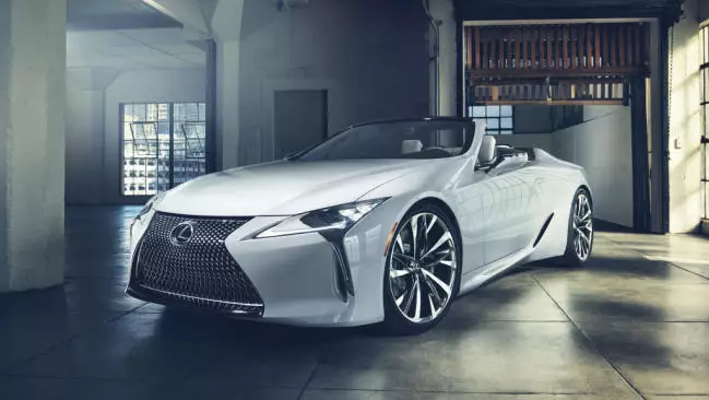 Lexus LC Convertible itatolewa Detroit katika mfumo wa Dhana