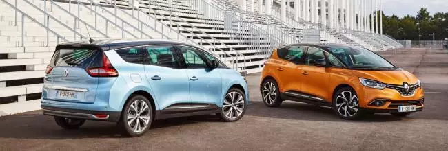 Awọn fọto tuntun ti Renault Scénic 2018