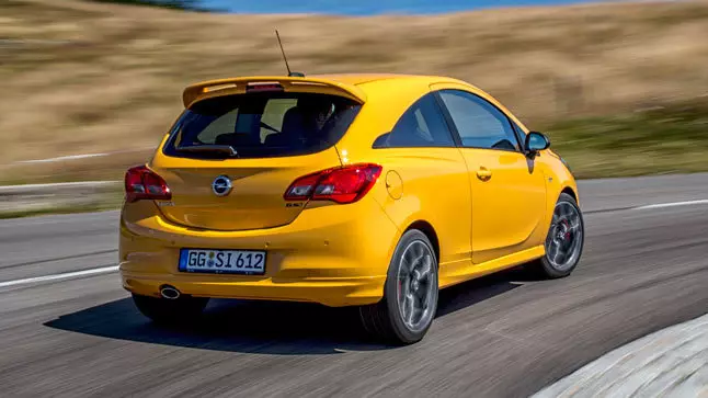 Opel Corsa GSi ਪਿਛਲਾ