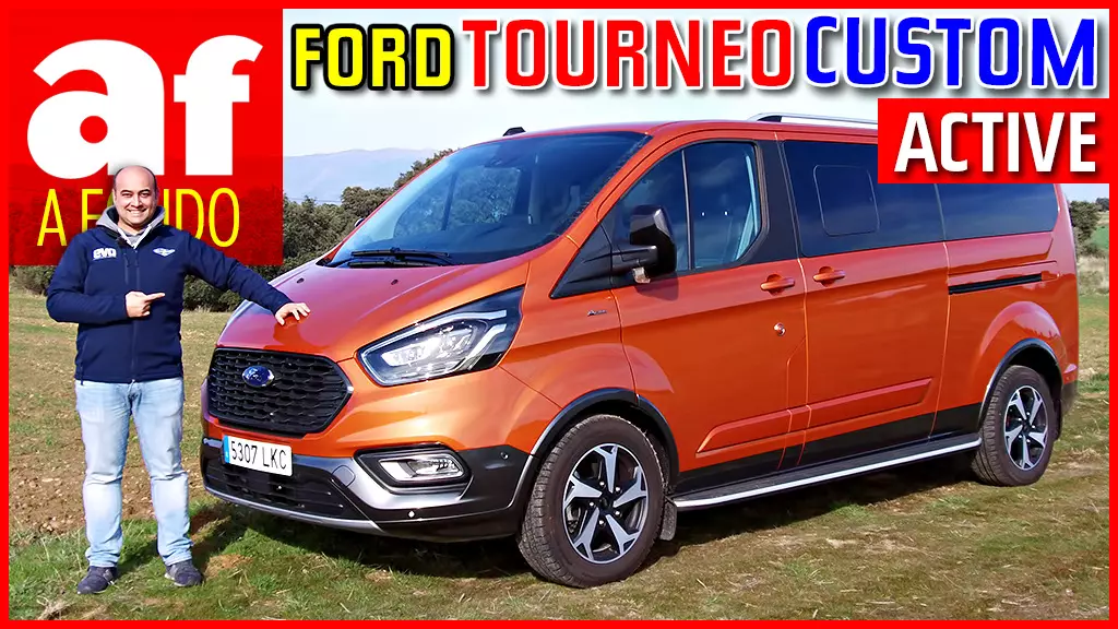 Video: die Ford Tourneo Custom Active 2021, in diepte