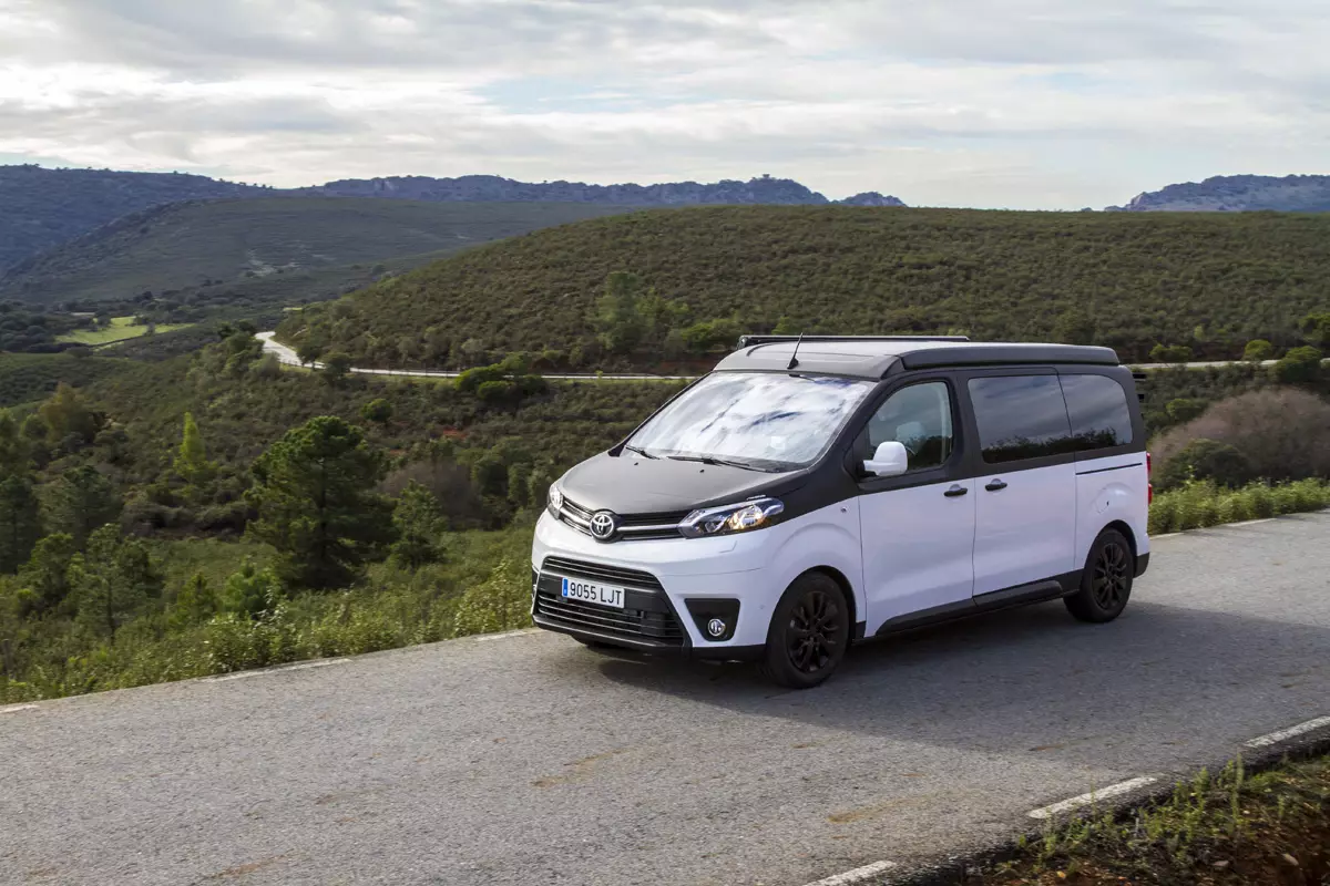 Toyota Proace Camper: Taith hudol o amgylch Monfragüe a'r cyffiniau