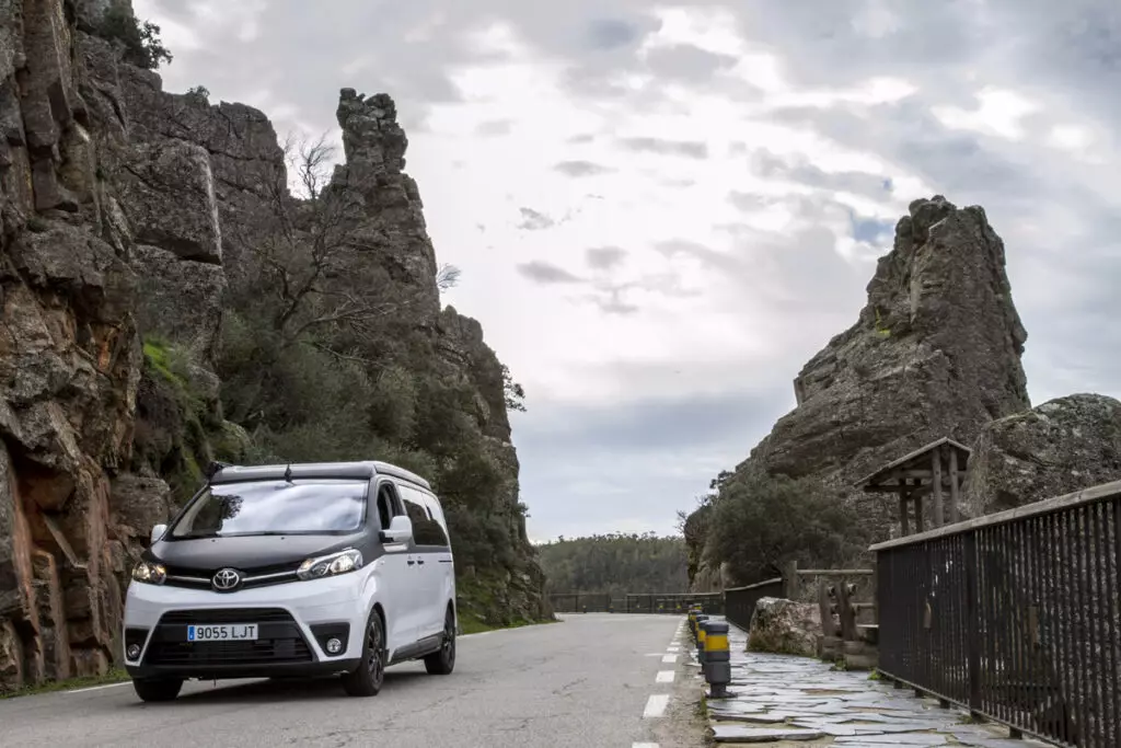 Toyota Proace Camper, Un magico tour di Monfragüe e dei suoi dintorni