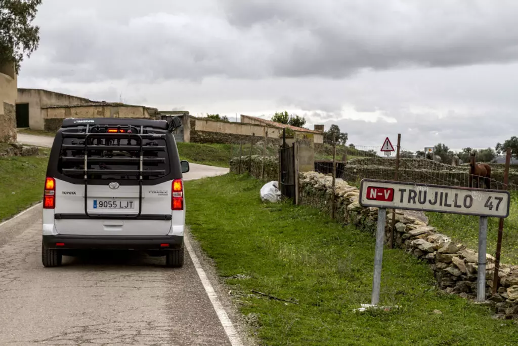 Toyota Proace Camper, Un magico tour di Monfragüe e dei suoi dintorni