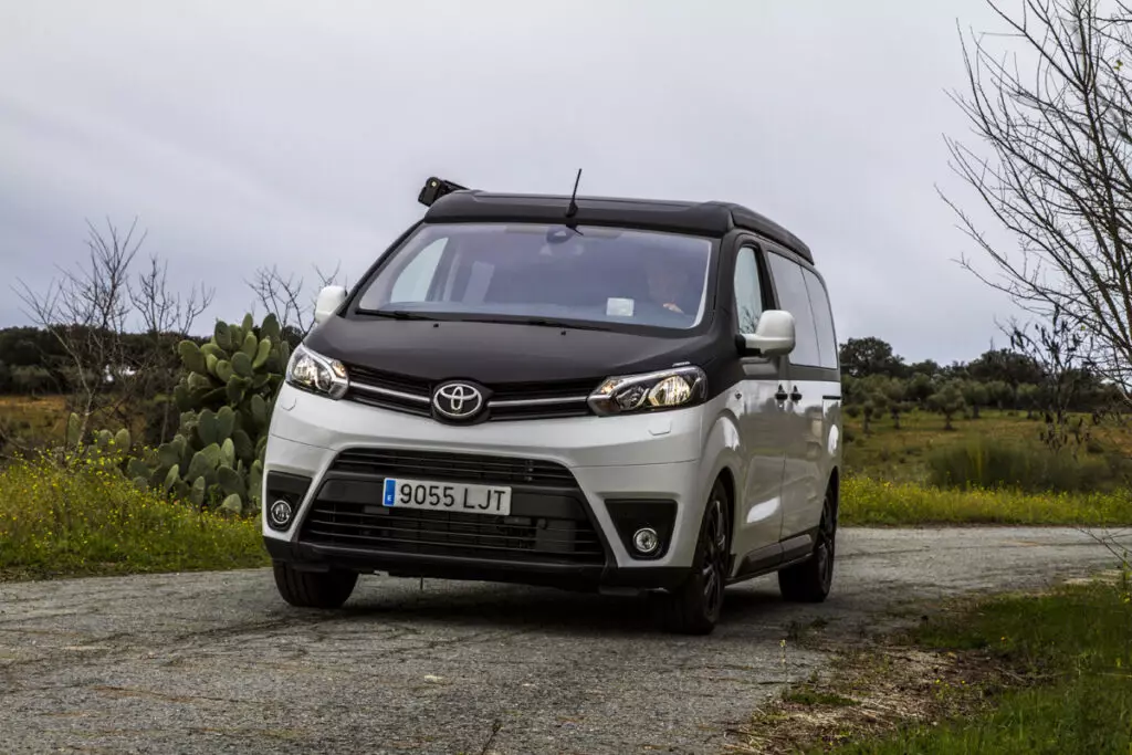 Toyota Proace Camper, Монфрагуе және оның айналасына сиқырлы тур