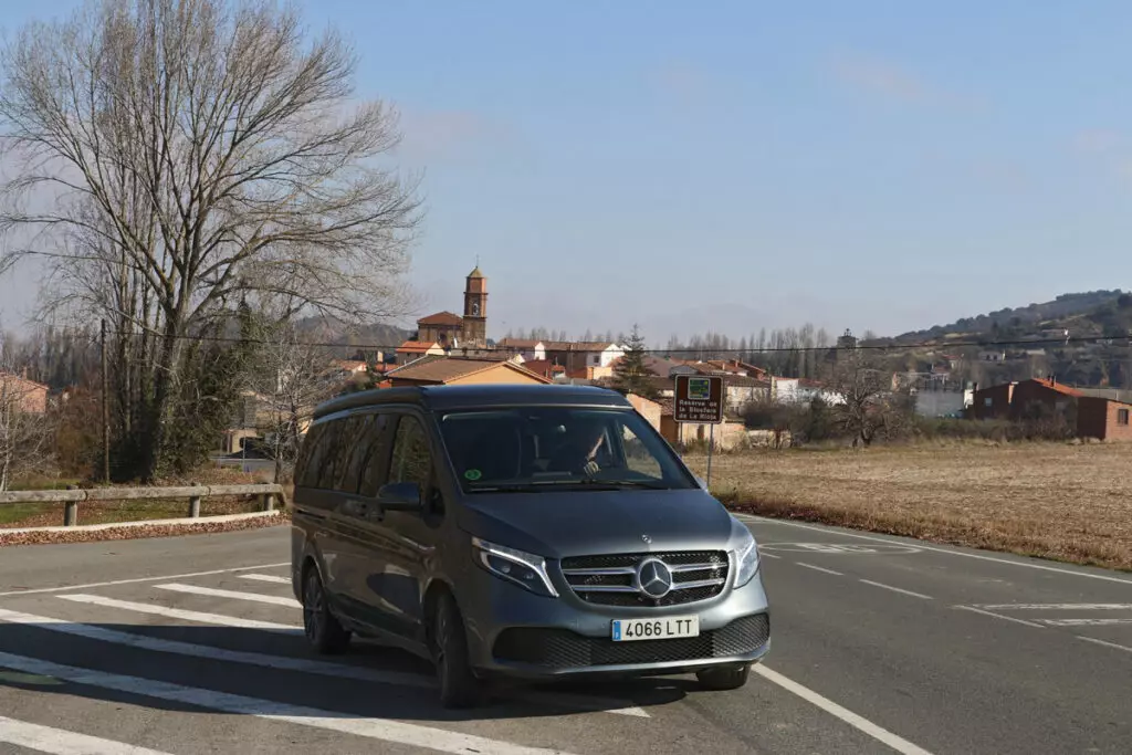 Rioja, Ocón-vallei in Mercedes Marco Polo