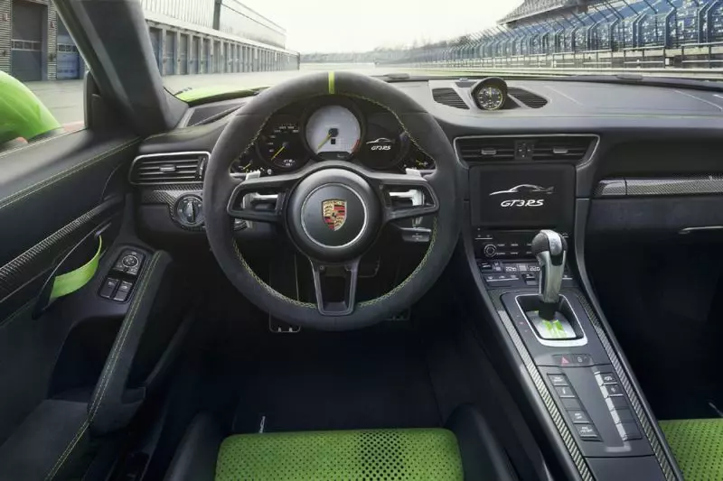 ਪੋਰਸ਼ 911 GT3 RS 2018 ਦਾ ਇੰਟੀਰੀਅਰ