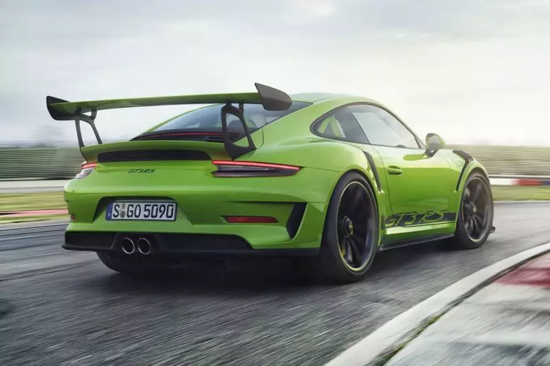 Cúl an Porsche 911 GT3 RS 2018