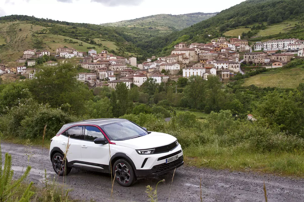 Hoeken van de Rioja in Opel Mokka