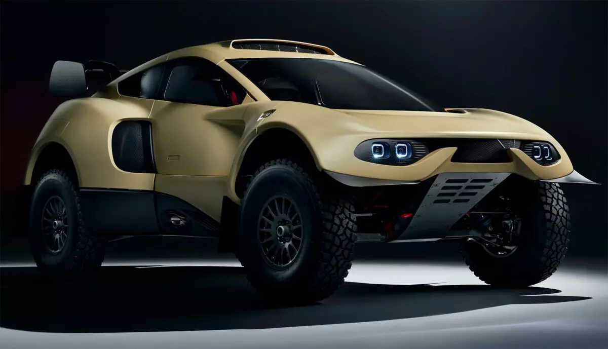 Nouvo Prodrive Hunter: yon bèt nan wout 600 hp