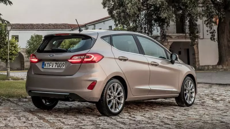 Ford Fiesta Vignale að aftan